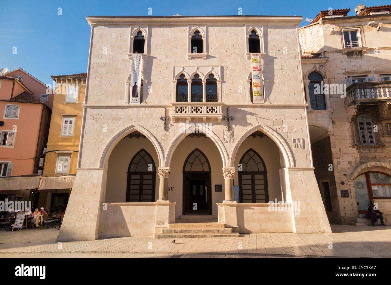 Old Town Hall 'Stara Gradska Vijećnica', SGV, in People’s Square (Pjaca ...