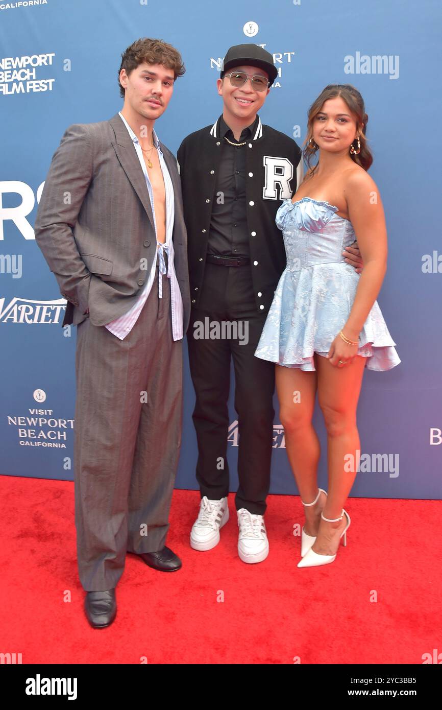 Noah Beck, Justin Wu und Siena Agudong beim '10 Actors to Watch'-Event ...