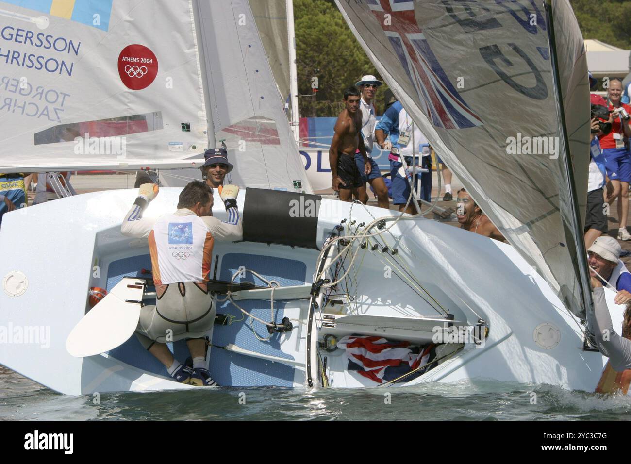 PPL PHOTO AGENCY - COPYRIGHT RESERVED 2004 OLYMPIC REGATTA - ATHENS ...