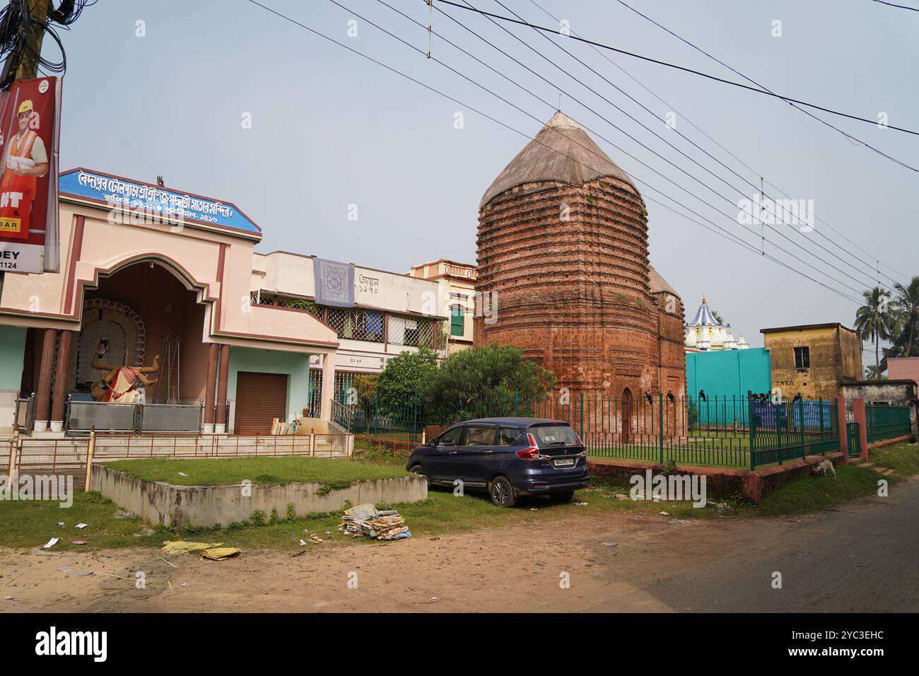 Ancient Jora Deul twin temples area. Baidyapur. East Burdwan, West ...