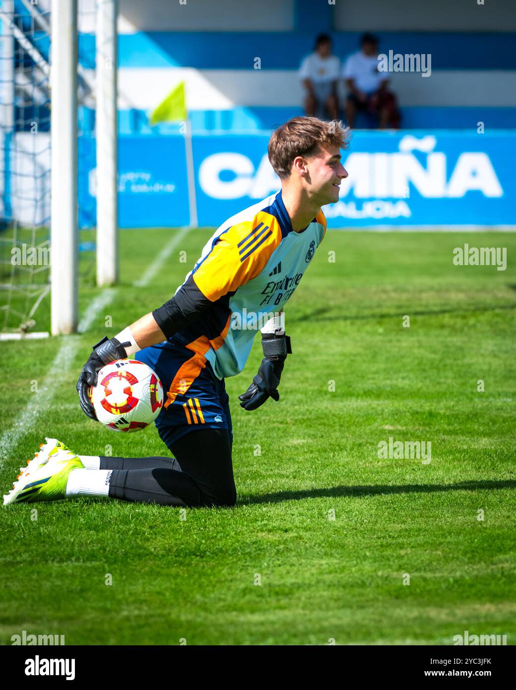Viveiro, Spain. 04 August, 2024. Preseason Real Madrid Castilla vs ...