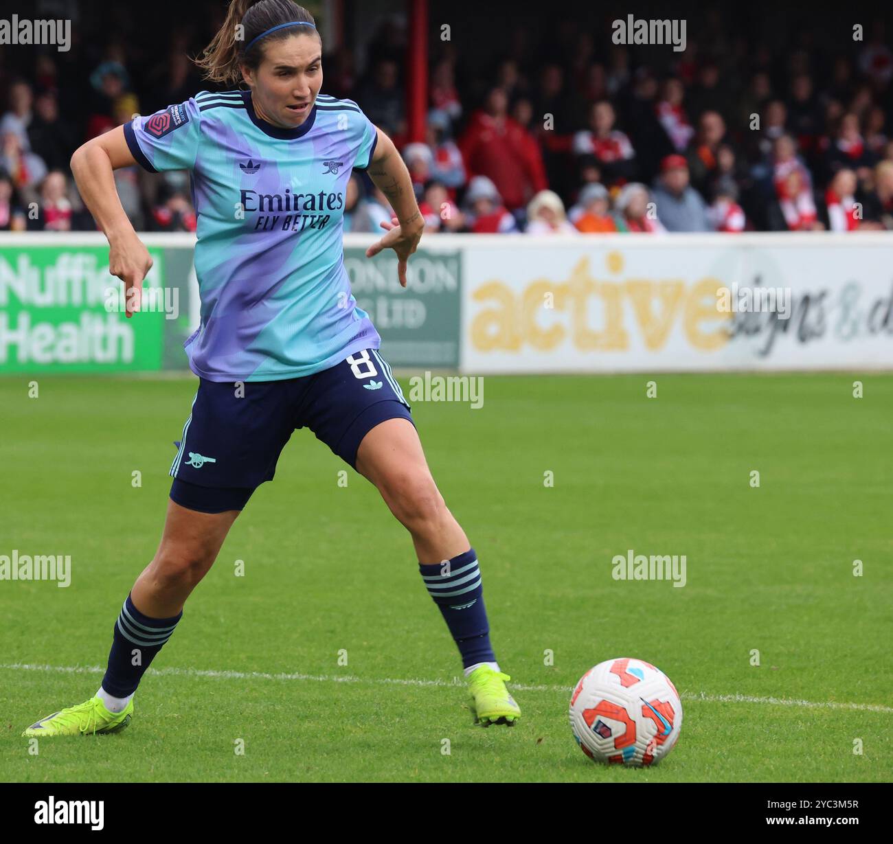London, UK. 20th Oct, 2024. LONDON, ENGLAND - Mariona Caldentey of ...