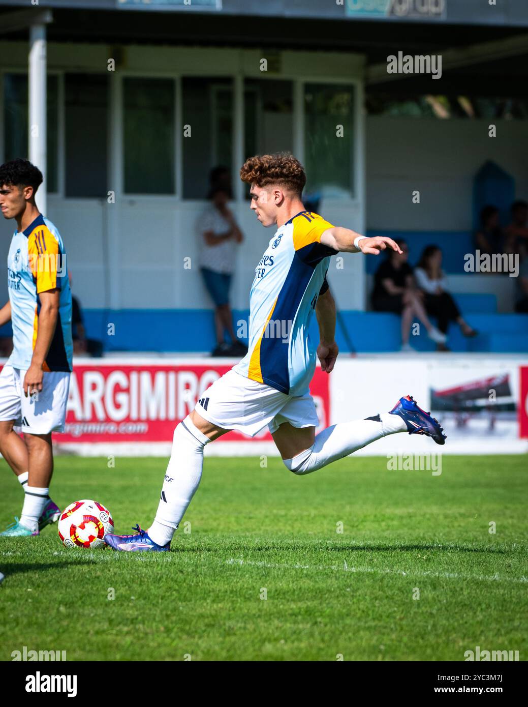 Viveiro, Spain. 04 August, 2024. Preseason Real Madrid Castilla vs ...