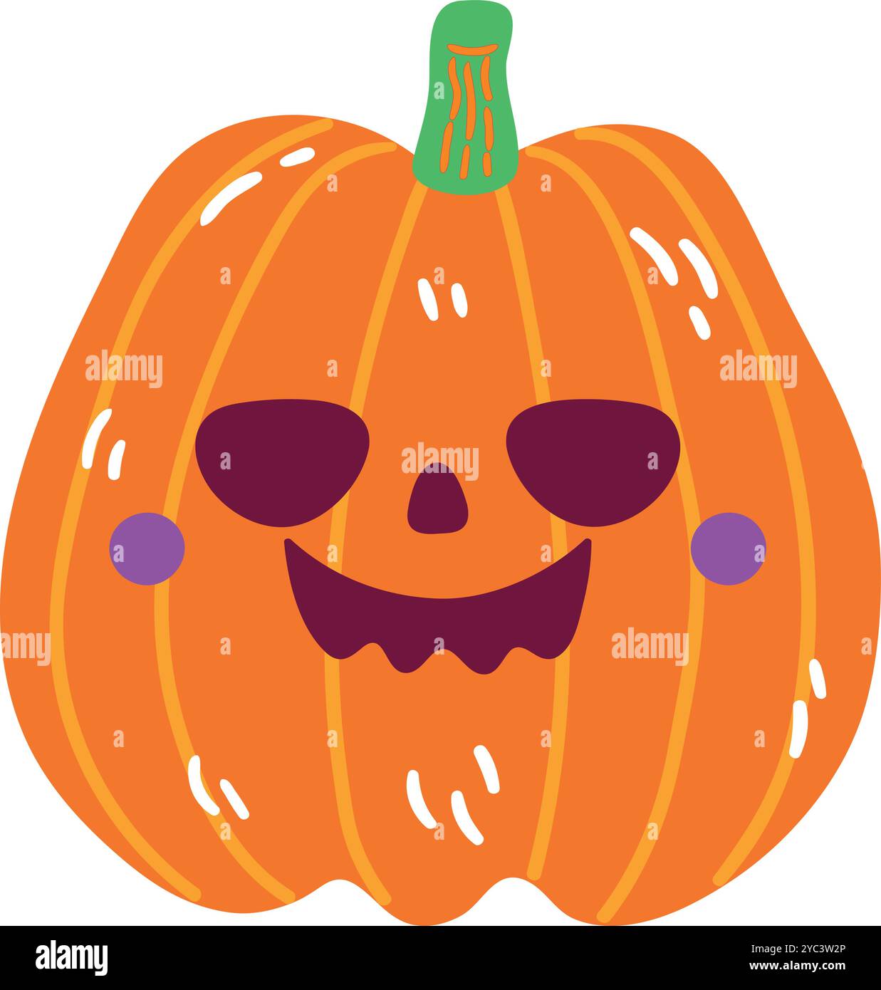 The Iconic Halloween Pumpkin: Symbolism and Design Stock Vector Image ...