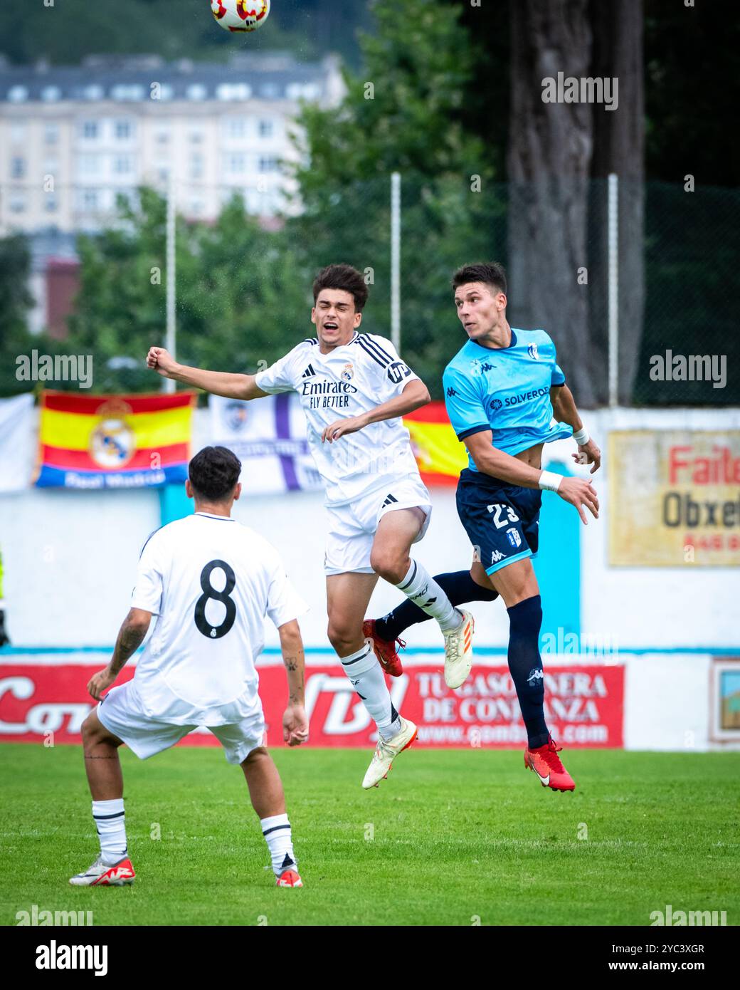 Viveiro, Spain. 04 August, 2024. Preseason Real Madrid Castilla vs ...
