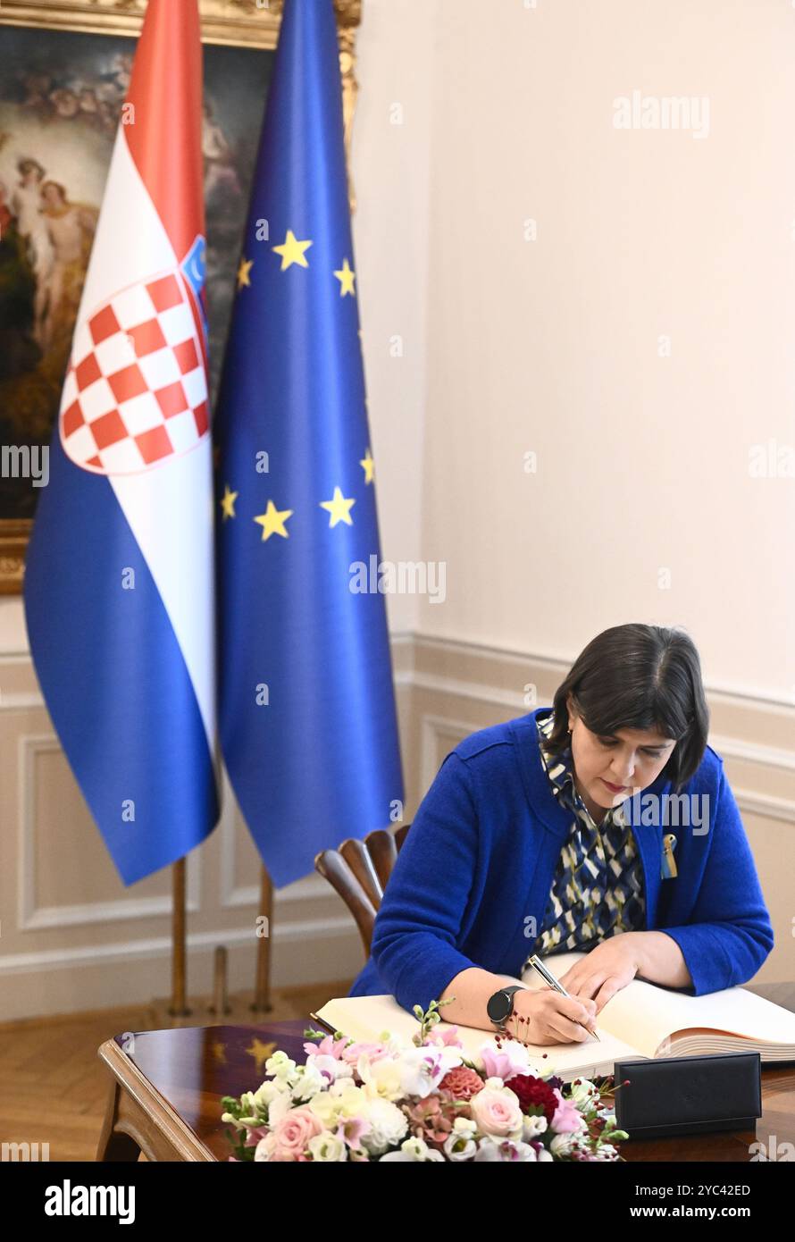 Prime Minister Andrej Plenkovic met with the Chief European Prosecutor ...