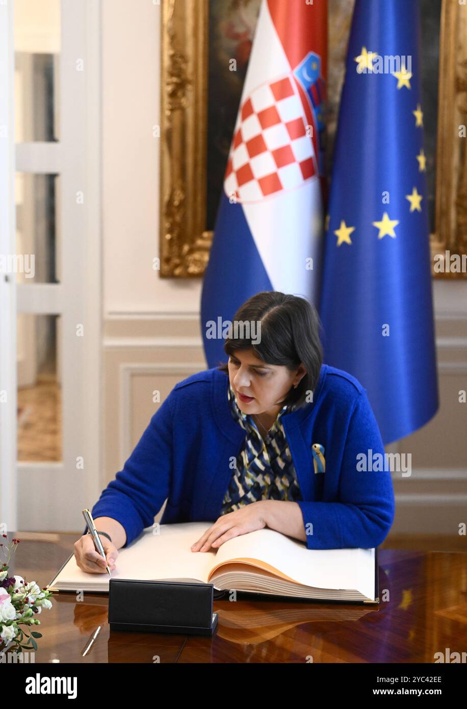 Prime Minister Andrej Plenkovic met with the Chief European Prosecutor ...