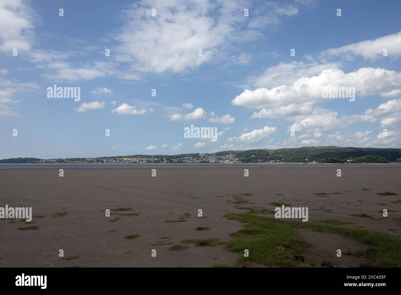 The River Kent Estuary a view Arnside and Morecambe Bay Westmorland and ...