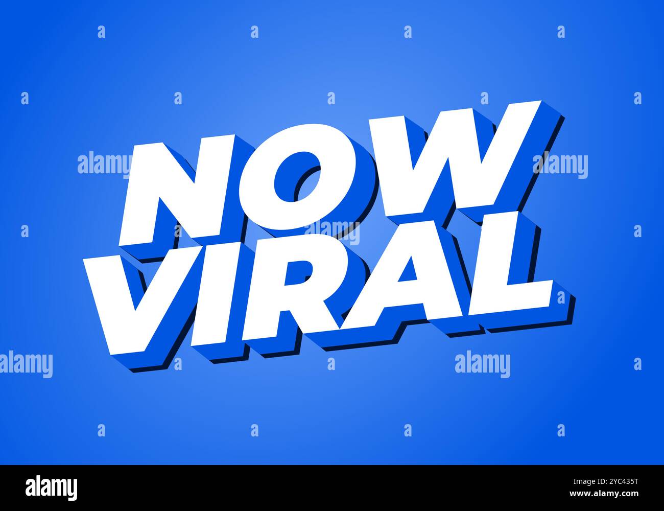 Now viral. Text effect design for social media in 3D style and modern ...