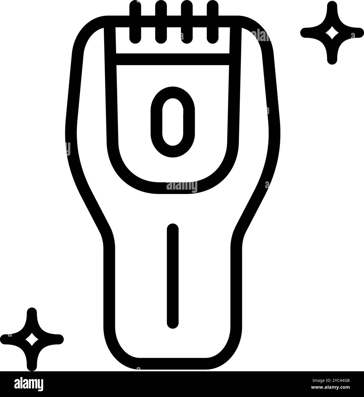 Pet clipper simple sign. Grooming Tools vector icons. Pet Care and ...