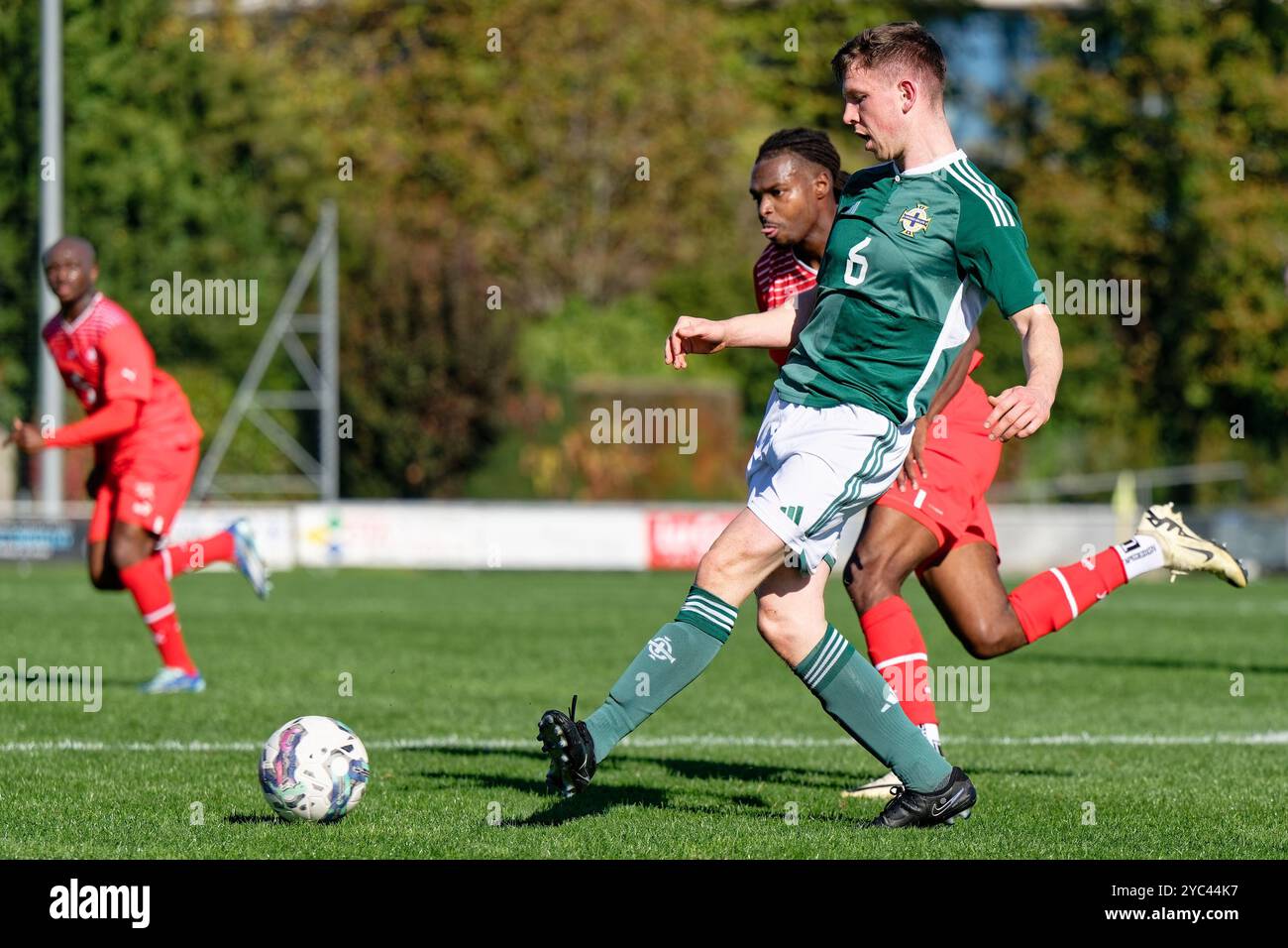 Nyon, Switzerland, October 21 2024 : Ruairi Boorman (6 NI Western ...