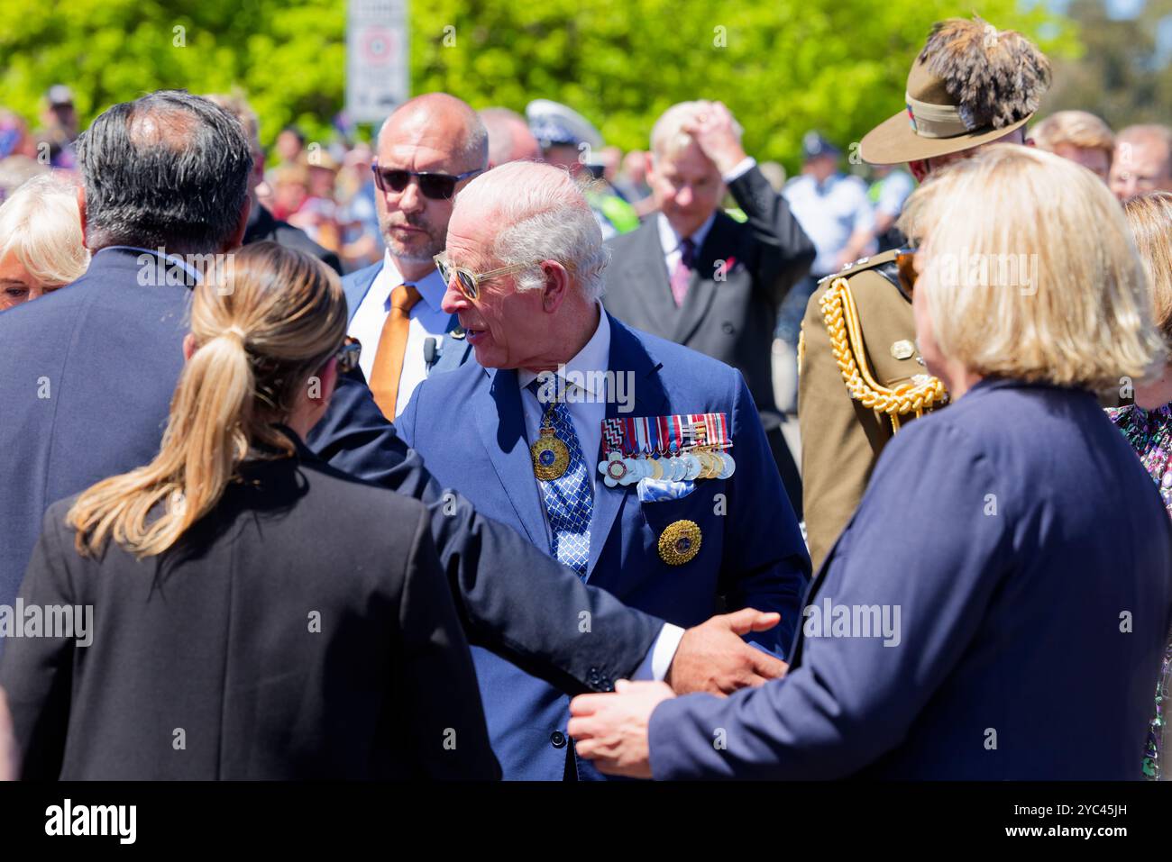 Their majesties greeting the general public hi-res stock photography and images - Alamy