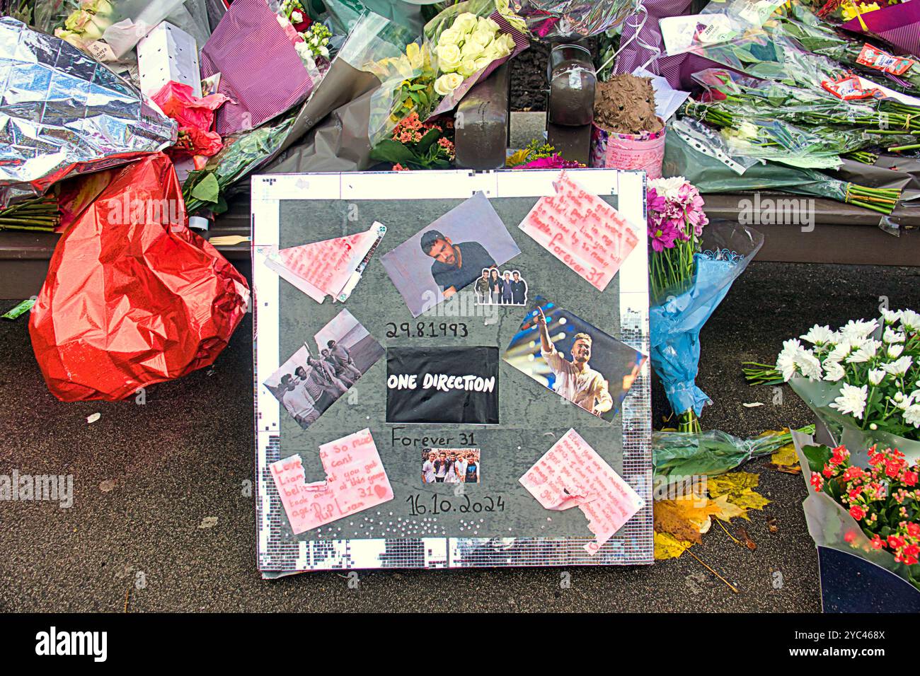 Liam payne memorial hi-res stock photography and images - Alamy