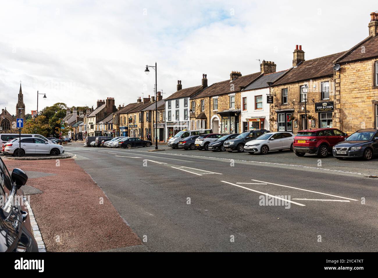 Barnard Castle, County Durham, UK, England, Barnard Castle town, town ...