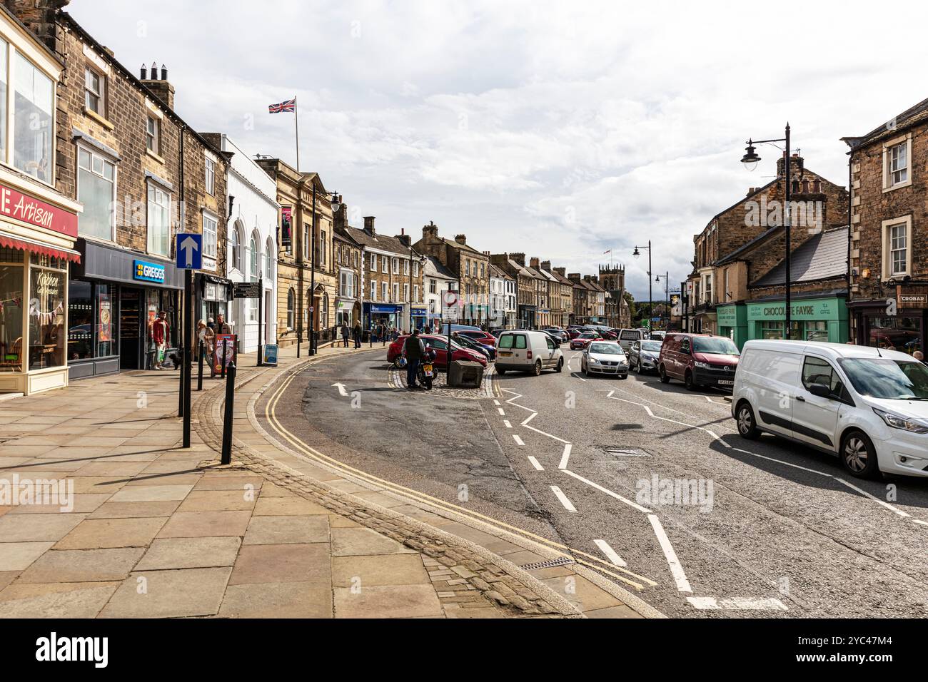 Barnard Castle, County Durham, UK, England, Barnard Castle town, town ...