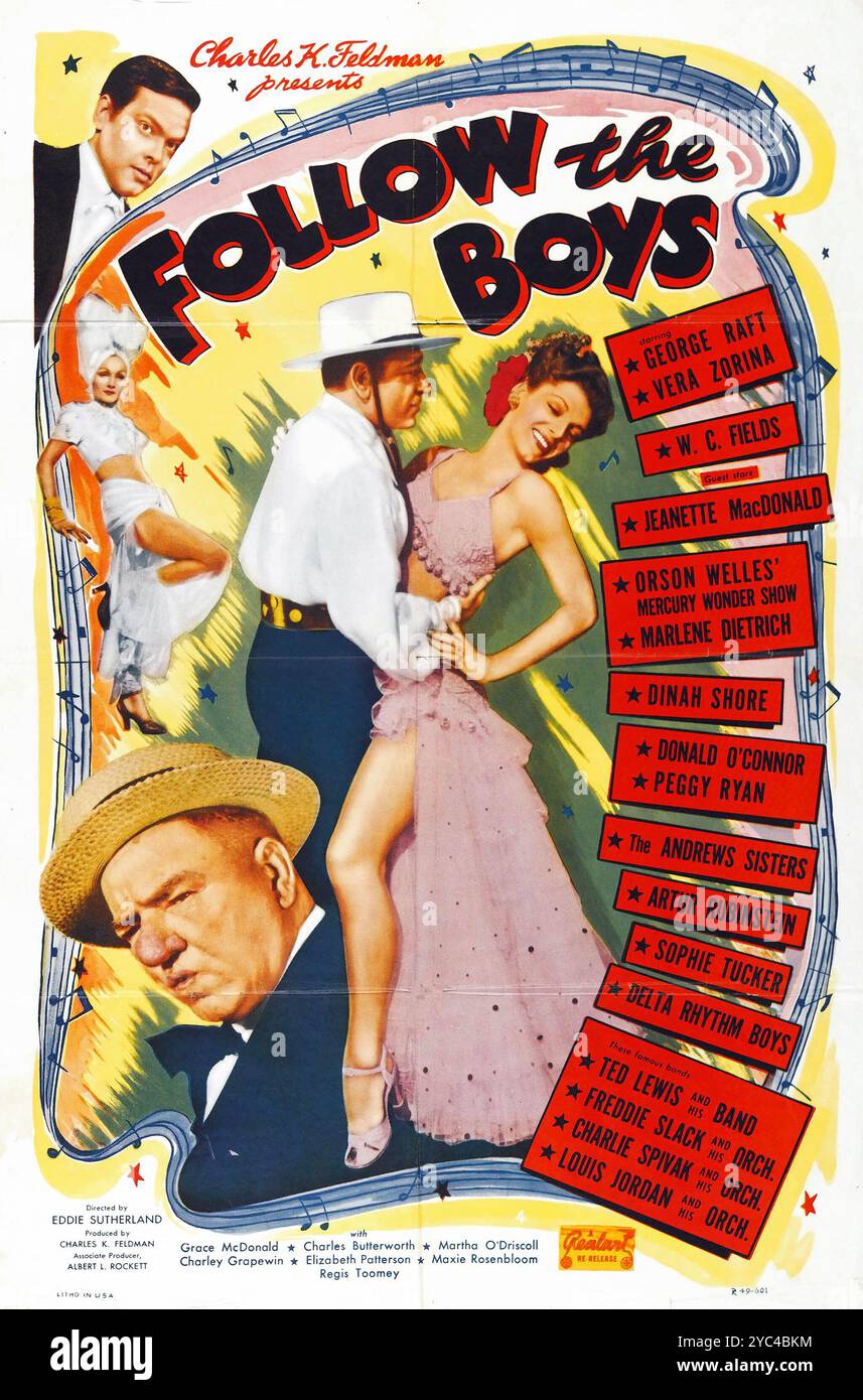 Charles K. Fledman presents Follow the Boys (Universal, 1944). Half ...