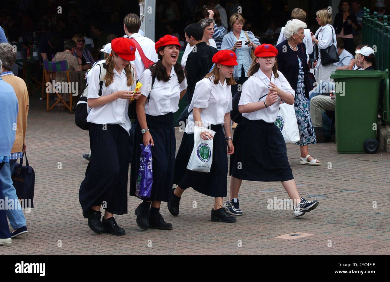 Wimbledon uniforms hi-res stock photography and images - Alamy