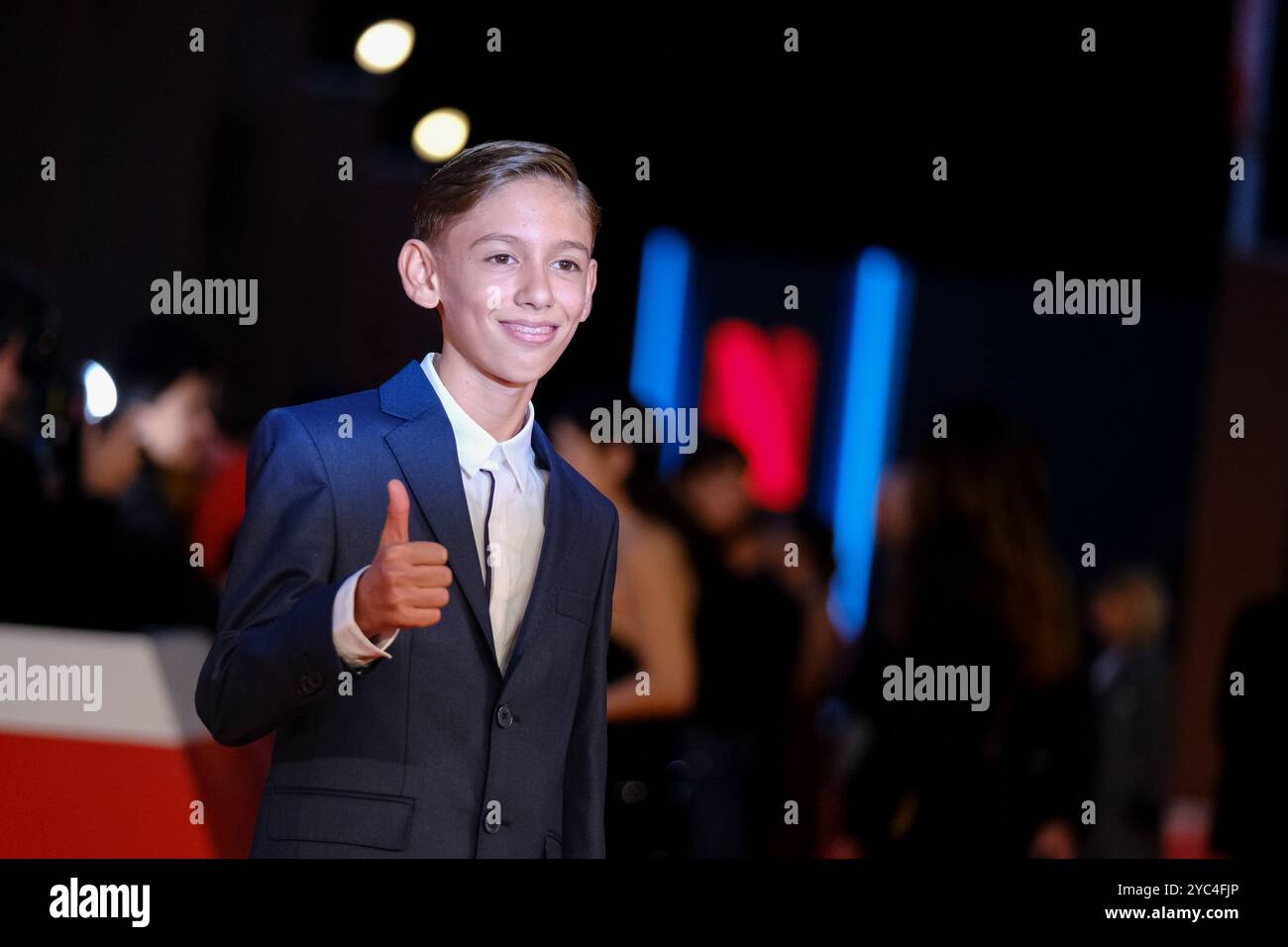 Rome, Italy. 20th Oct, 2024. Christian Cervone attends the red carpet ...