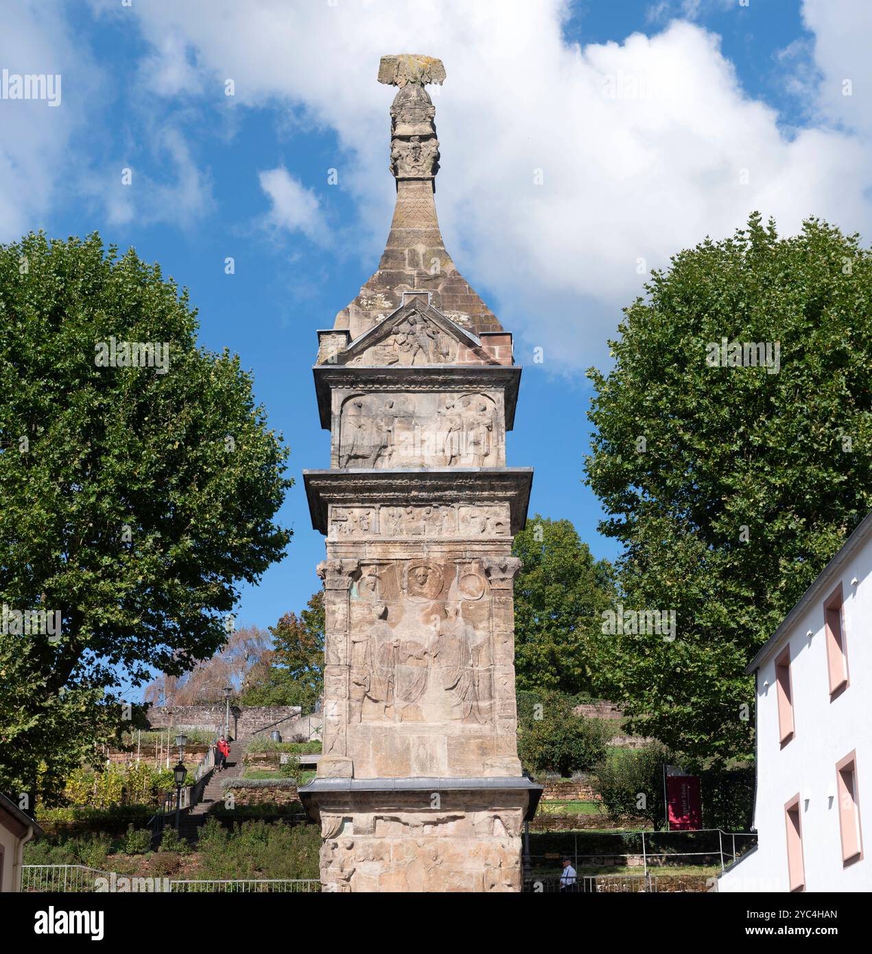 Igel Germany 2nd October 2024 Igel Column, Igeler Säule. The largest ...