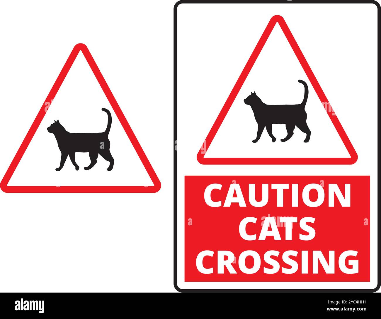 Black cats crossing Cut Out Stock Images & Pictures - Alamy