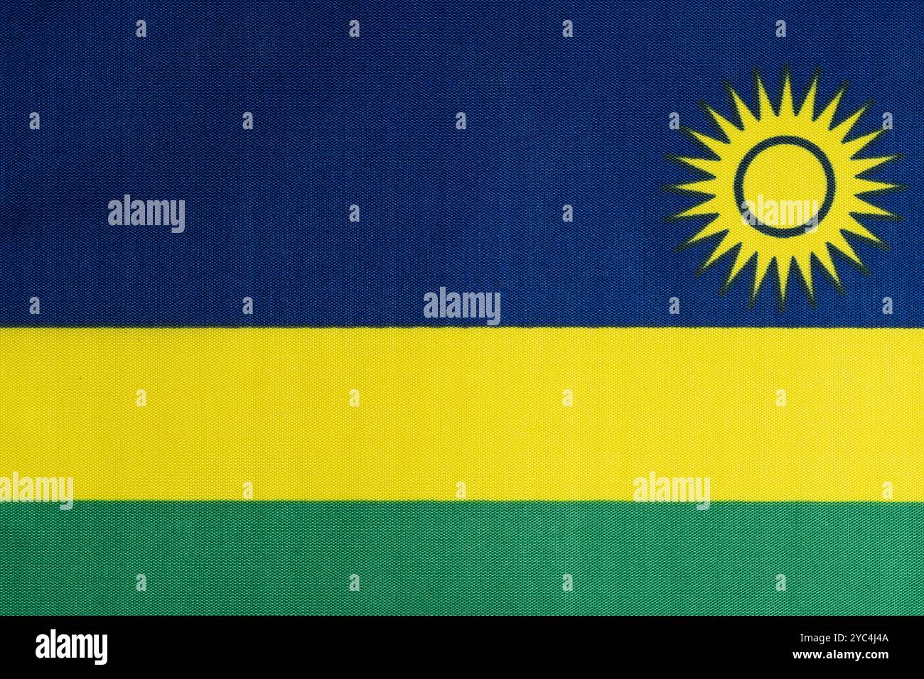 Flag rwanda waving in hi-res stock photography and images - Alamy
