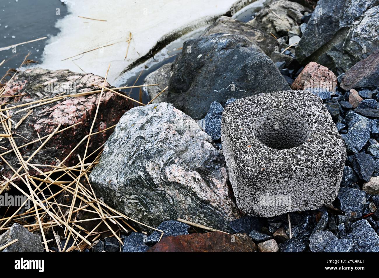 Pink hued stones hi-res stock photography and images - Alamy