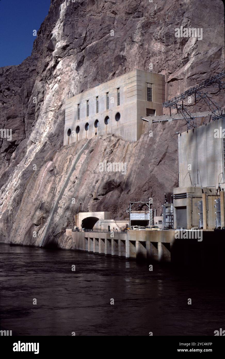 Boulder City, NV. U.S.A. 1983. Hoover Dam. Built 1931-36. The dam is a ...