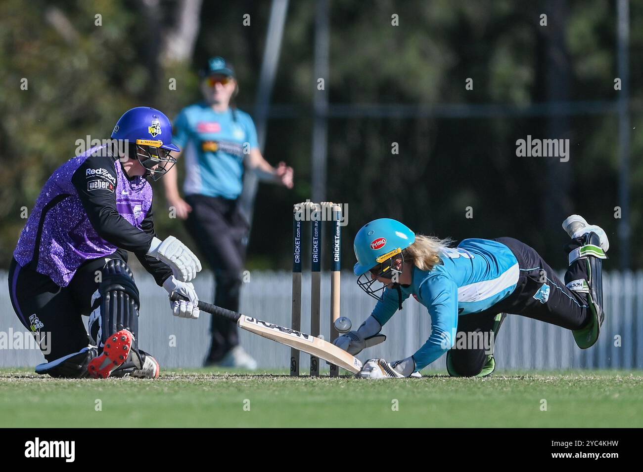 Sydney, Australia. 20th Oct, 2024. Georgia Redmayne of Brisbane Heat ...