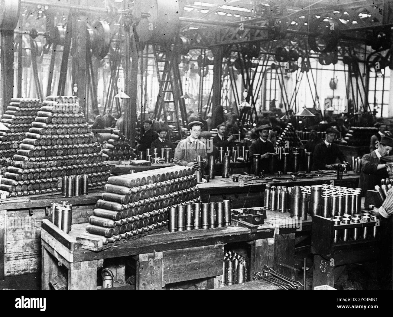 Archive photograph of Sir Robert Hadfield's munitions factory in ...