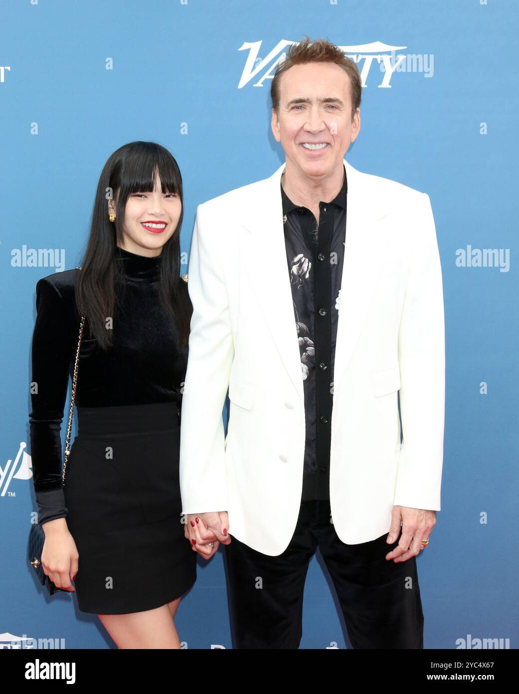 LOS ANGELES - OCT 20: Riko Shibata, Nicolas Cage at the Newport Beach ...