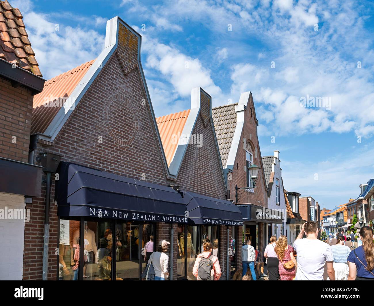 Texel, Netherlands - Aug 29, 2024: A vibrant street scene in Texel ...