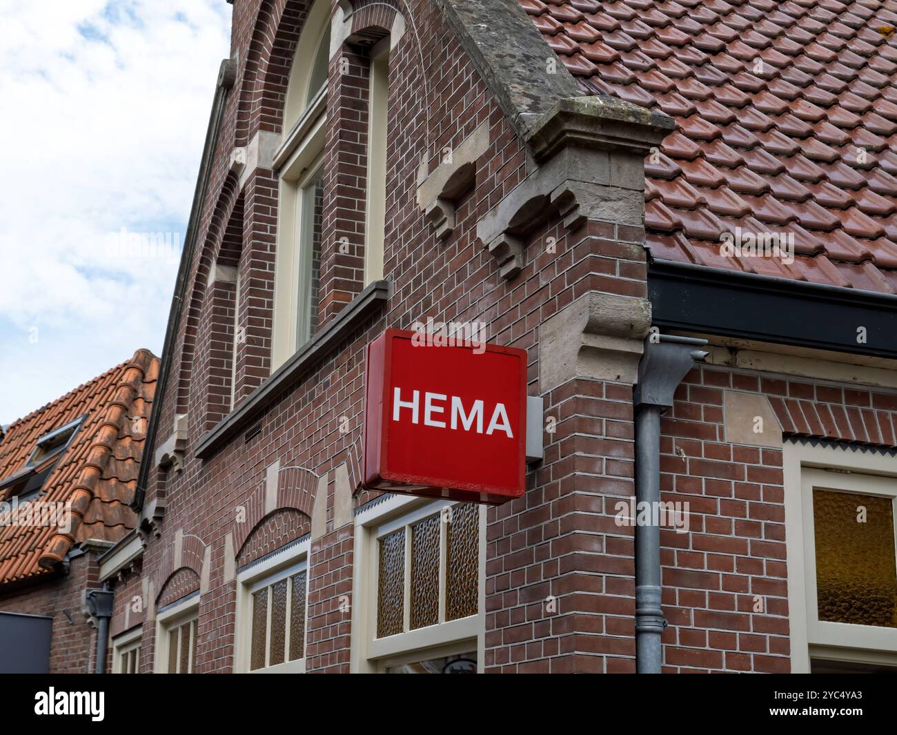 Texel, Netherlands - Aug 29, 2024: A classic HEMA storefront in Texel ...
