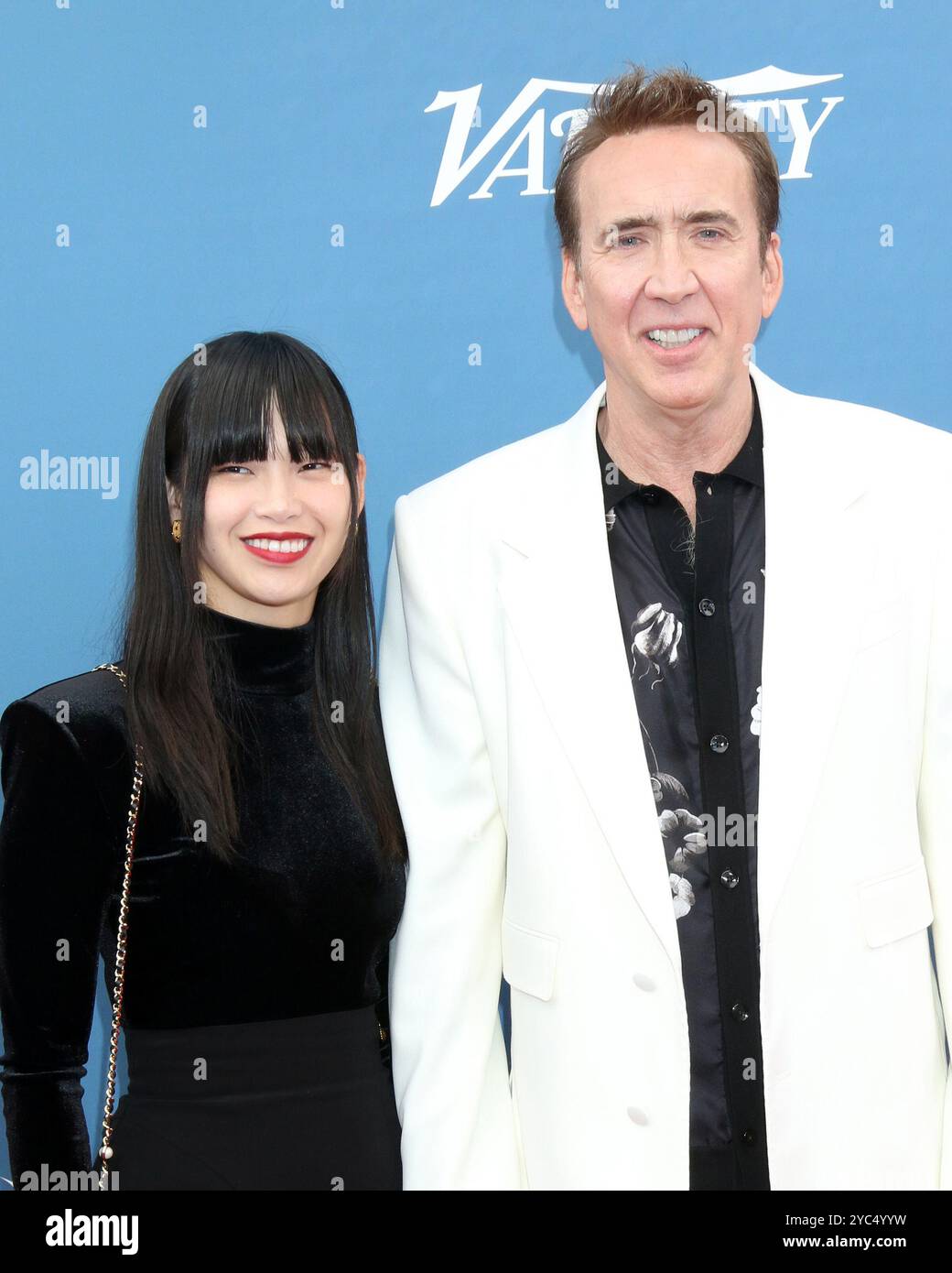 LOS ANGELES - OCT 20: Riko Shibata, Nicolas Cage at the Newport Beach ...