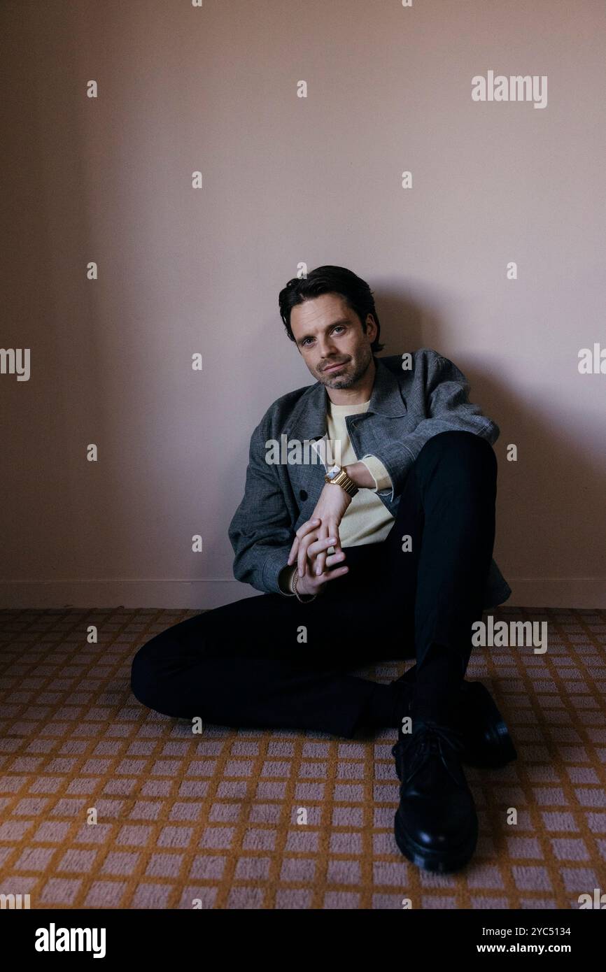 Sebastian Stan poses for a portrait to promote the film "The Apprentice ...