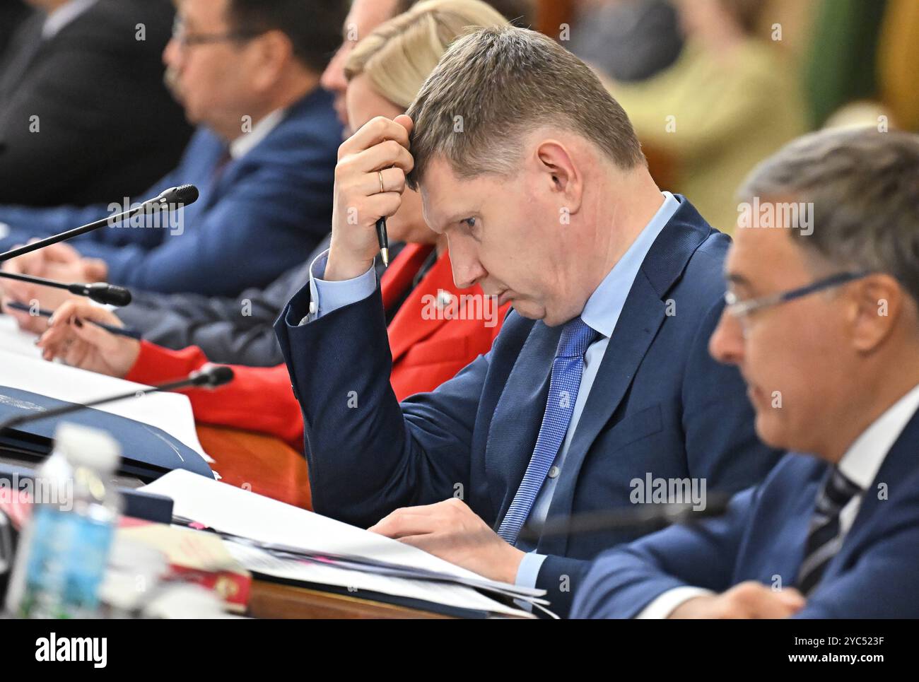 Moscow, Russia. 21st Oct, 2024. Russian Minister of Economic ...