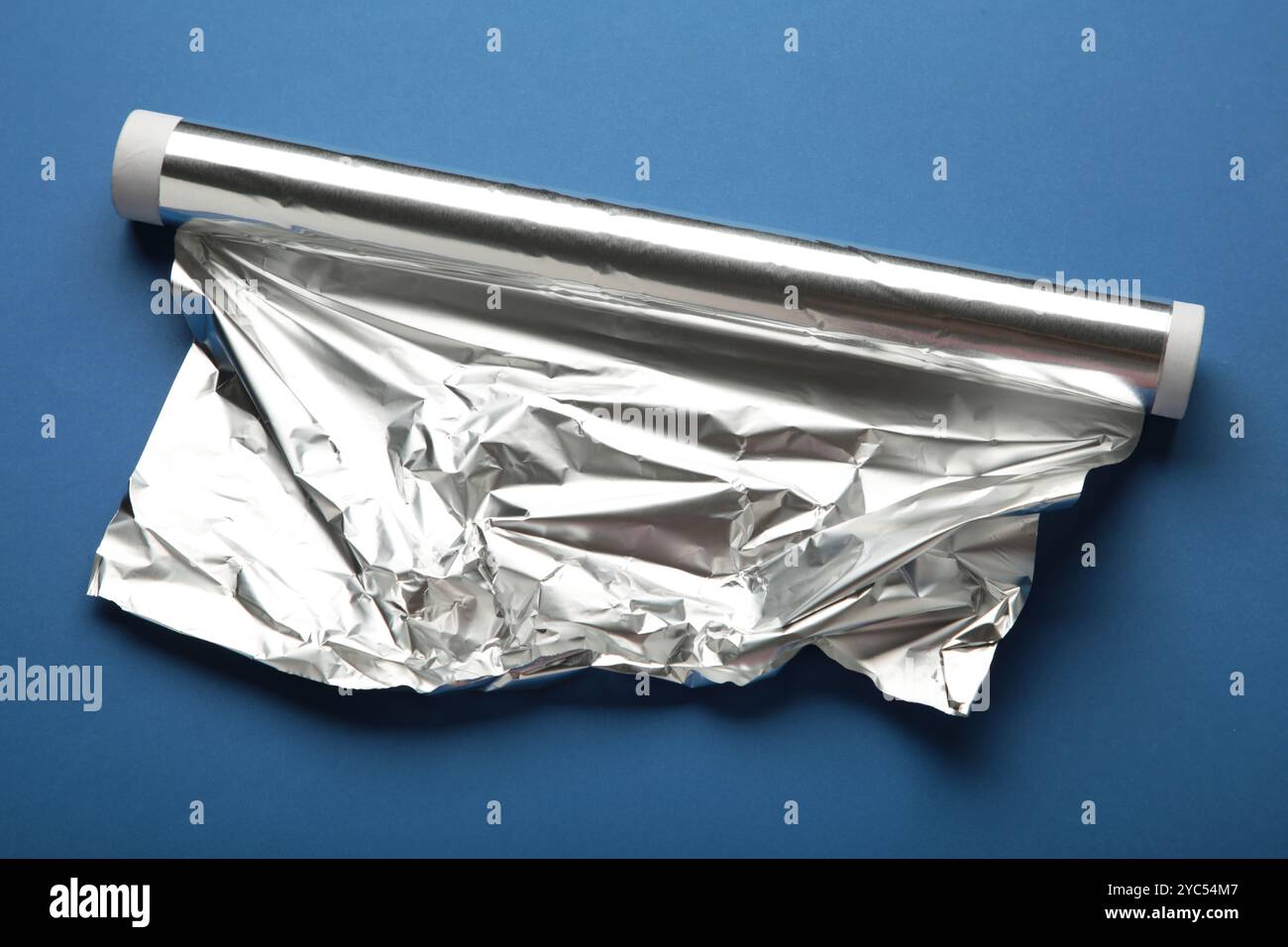 Dark blue metallic foil hi-res stock photography and images - Alamy