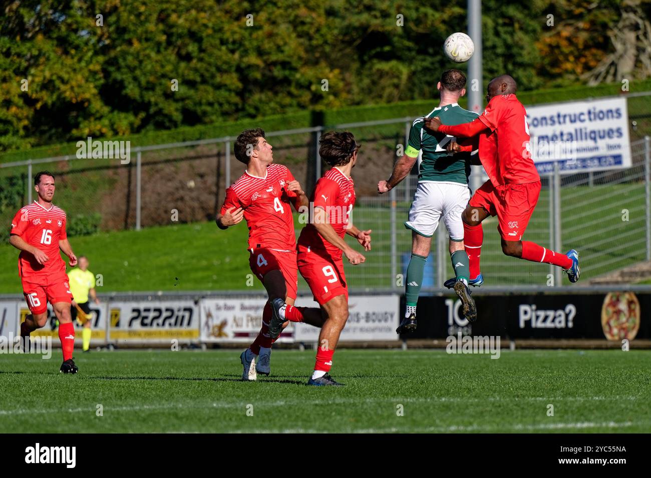 Nyon, Switzerland, October 21 2024 : Nathan Sherry (4 NI Western Region ...