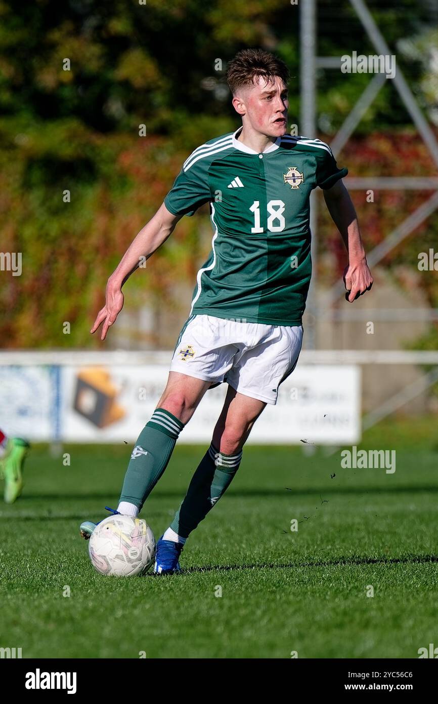Nyon, Switzerland, October 21 2024 : Jonathan Mclean (18 NI Western ...