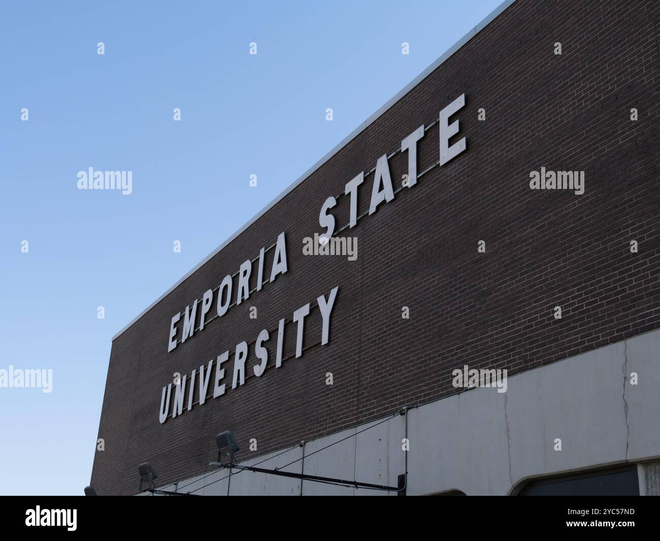 Emporia, Kansas - October 19, 2024: Emporia State University Campus in ...