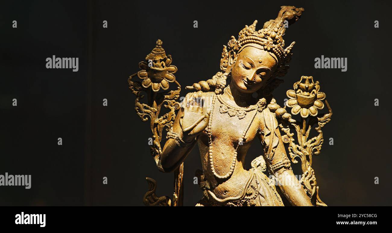 Goddes Tara Also Known As Jetsun Dolma Is Important Female Buddha In ...
