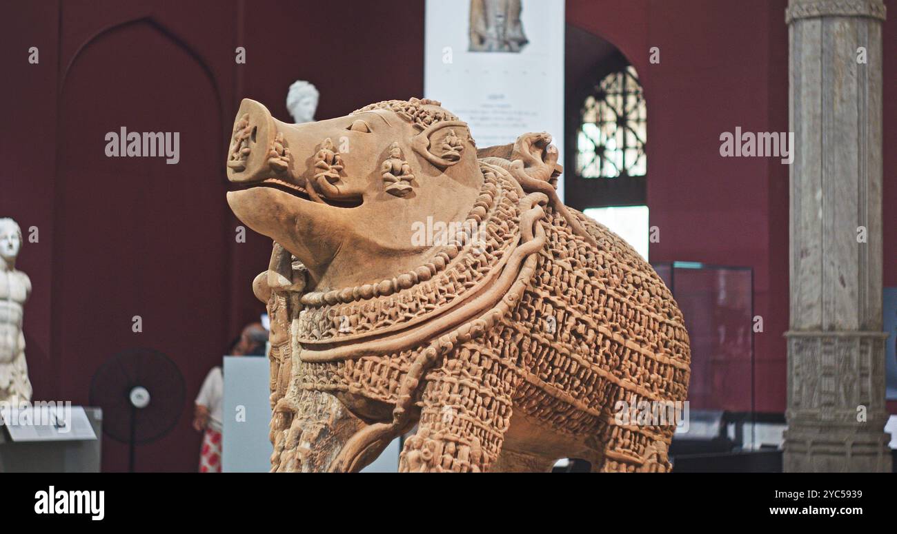 Varaha - Colossal Boar Is Third Incarnation Of Lord Vishnu. He Is ...