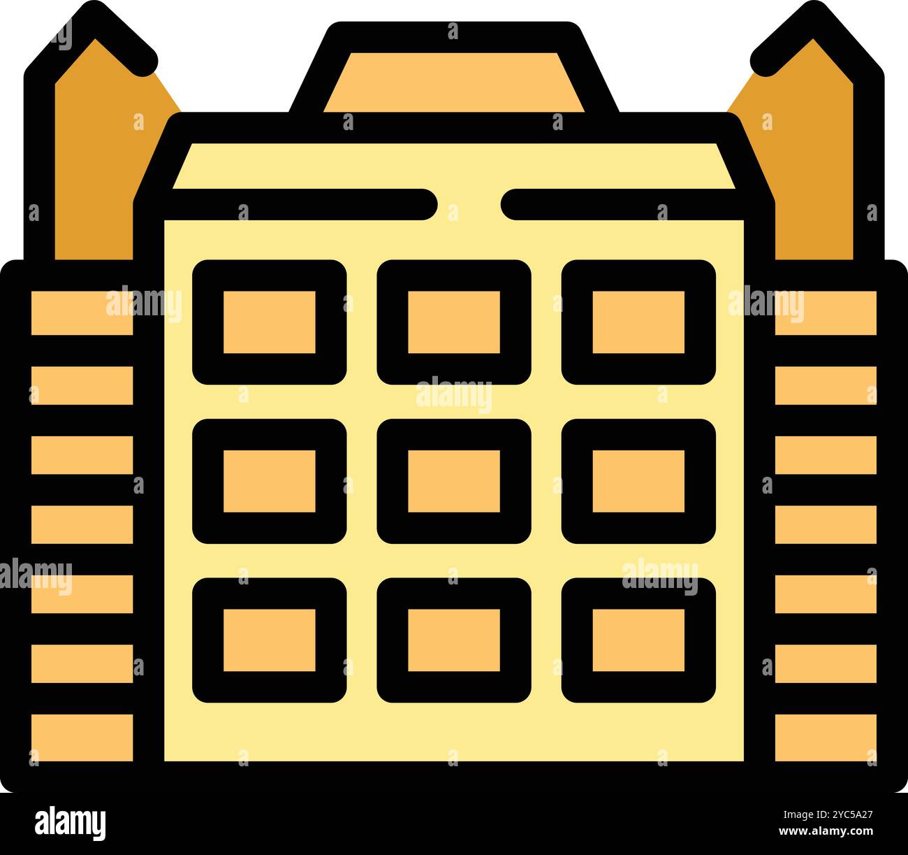 Bureaucracy cartoon building Stock Vector Images - Alamy