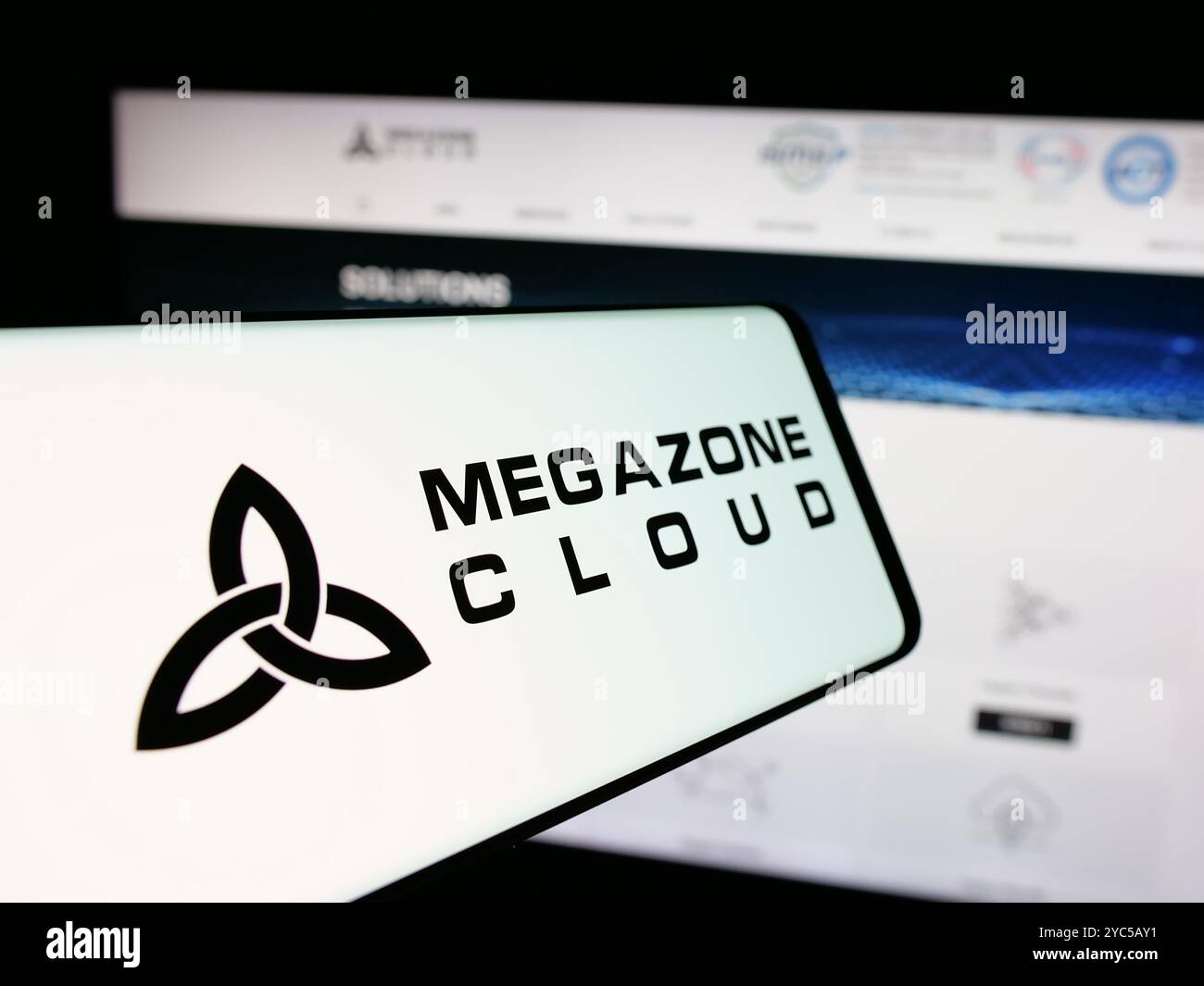 Megazonecloud logo hi-res stock photography and images - Alamy