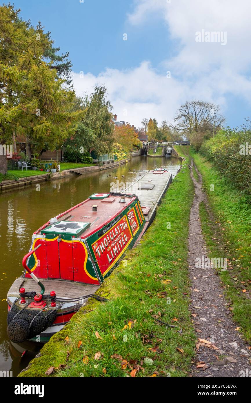 Canal narrowboat Spey part of the onetime fleet of canal carrying ...