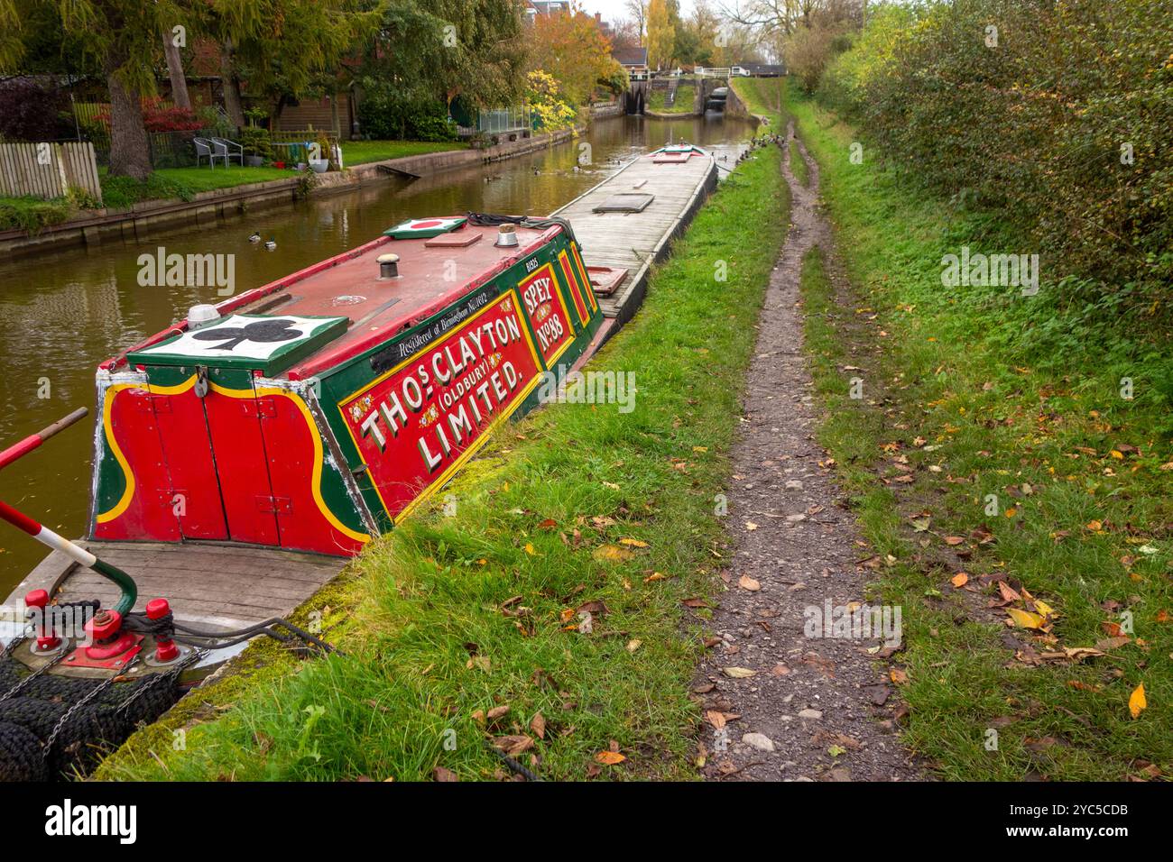 Canal narrowboat Spey part of the onetime fleet of canal carrying ...