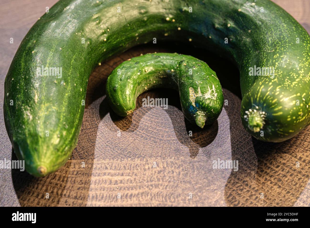Curved pickles hi-res stock photography and images - Alamy