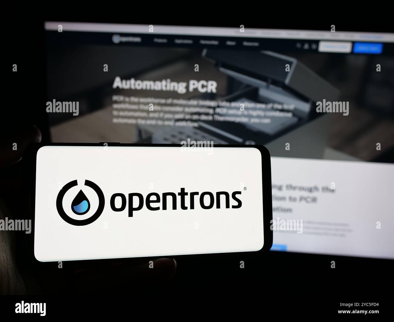 Opentrons logo hi-res stock photography and images - Alamy