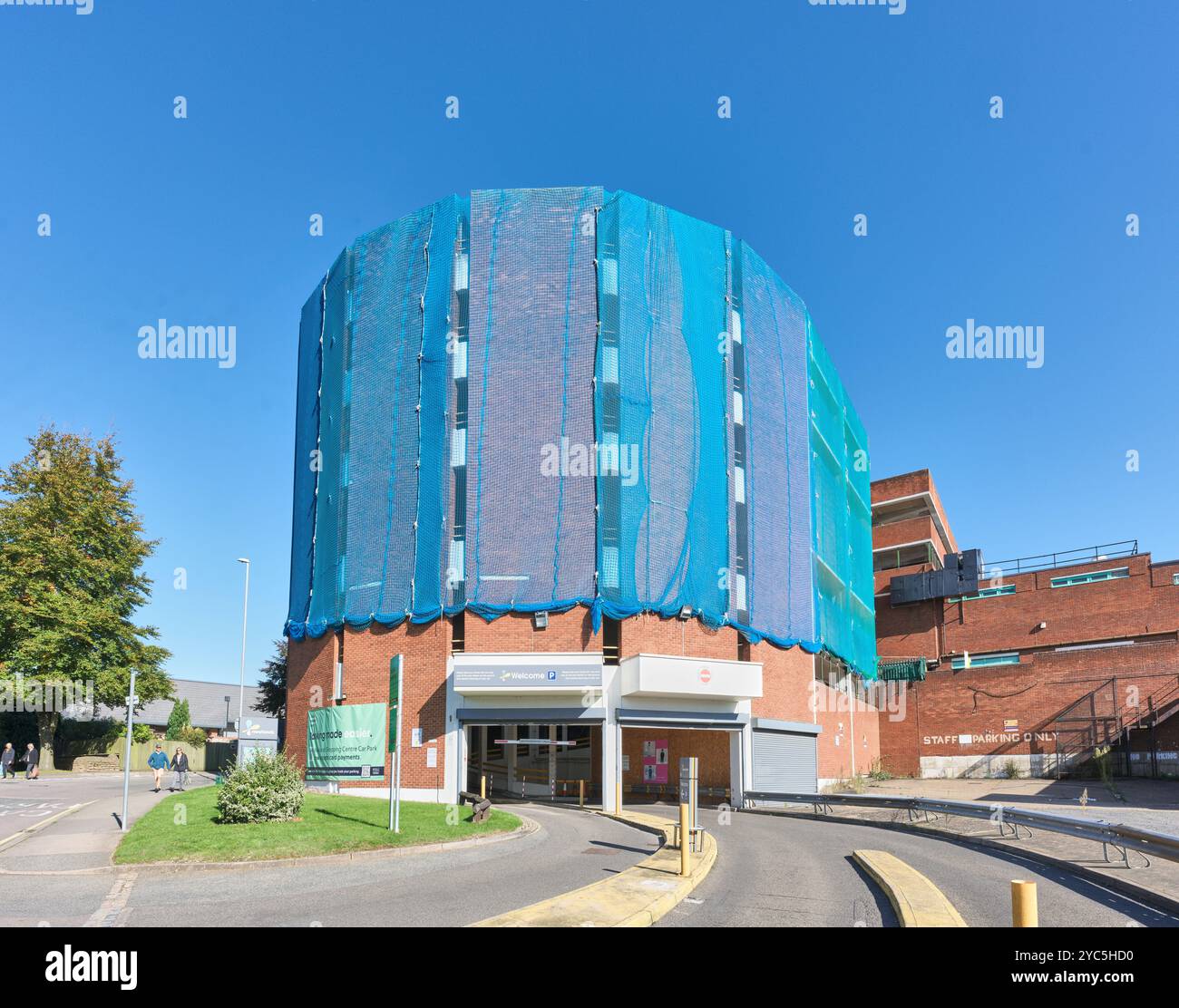 Multi-storey car park, Kettering, England Stock Photo - Alamy
