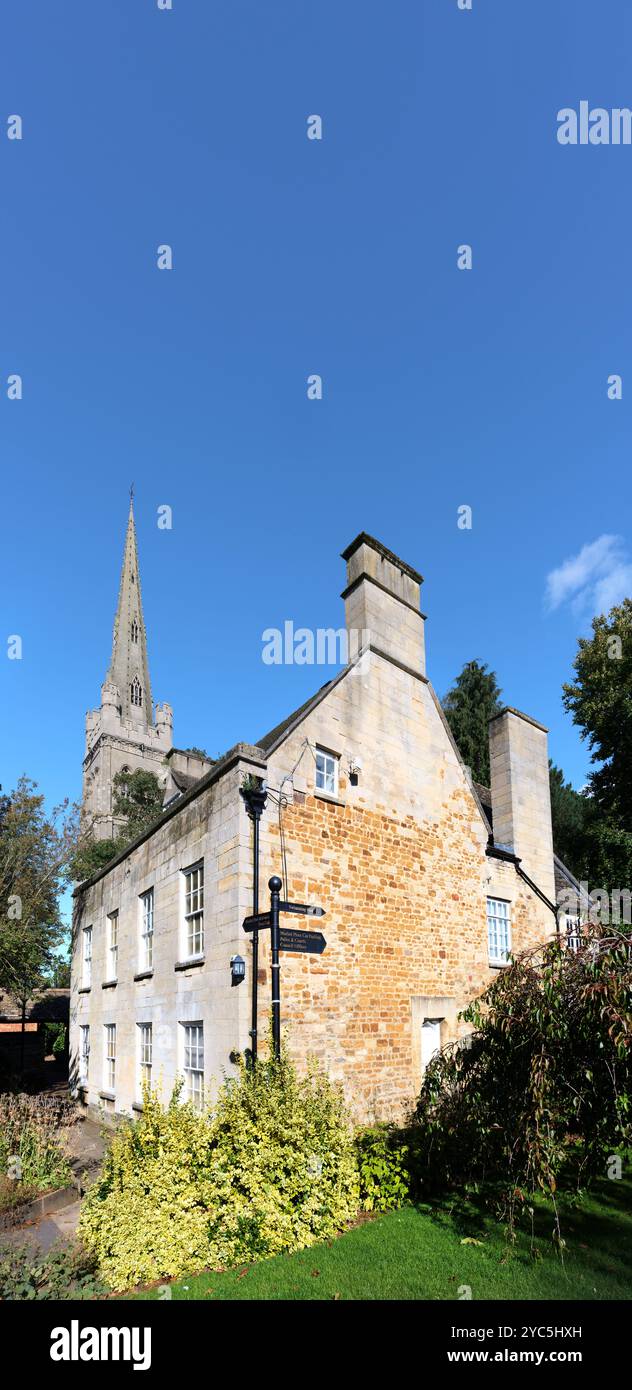 Manor House museum, Kettering, England Stock Photo - Alamy