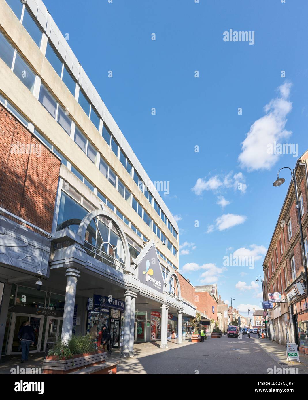 Kettering england town centre shopping center britain british en hi-res ...